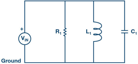 Parallel LC resonance