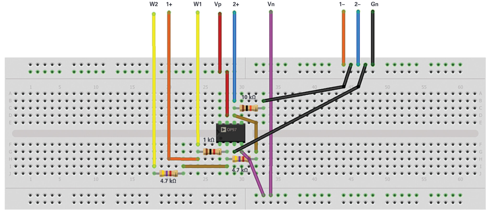 StudentZone activity: Simple op amps & amplifier configurations